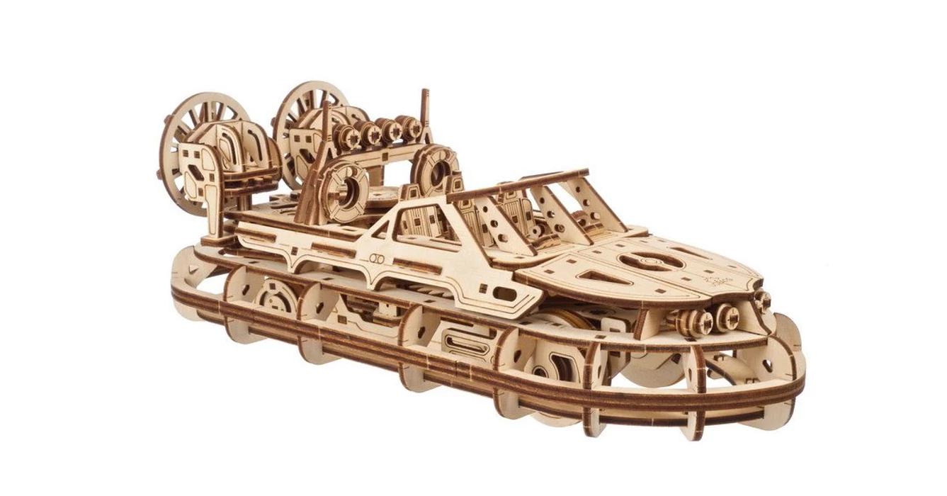 UGEARS Légpárnás mentőhajó - mechanikus modell
