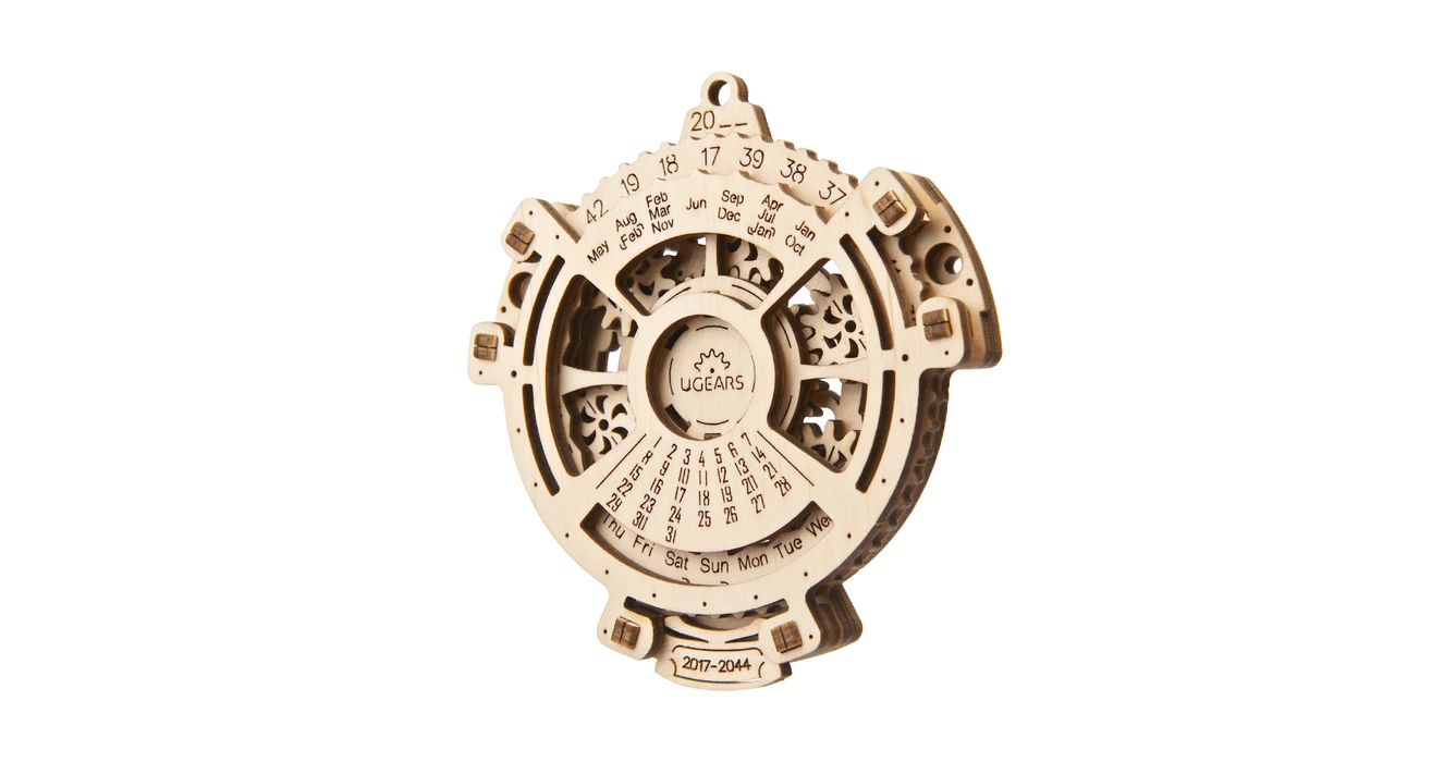 UGEARS Naptár mechanikus modell 2.0